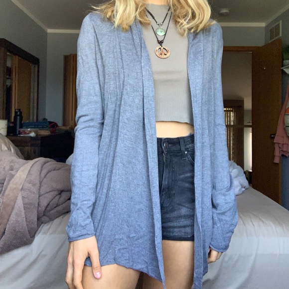Express | Sweaters | Grey Express Cardigan | Poshmark